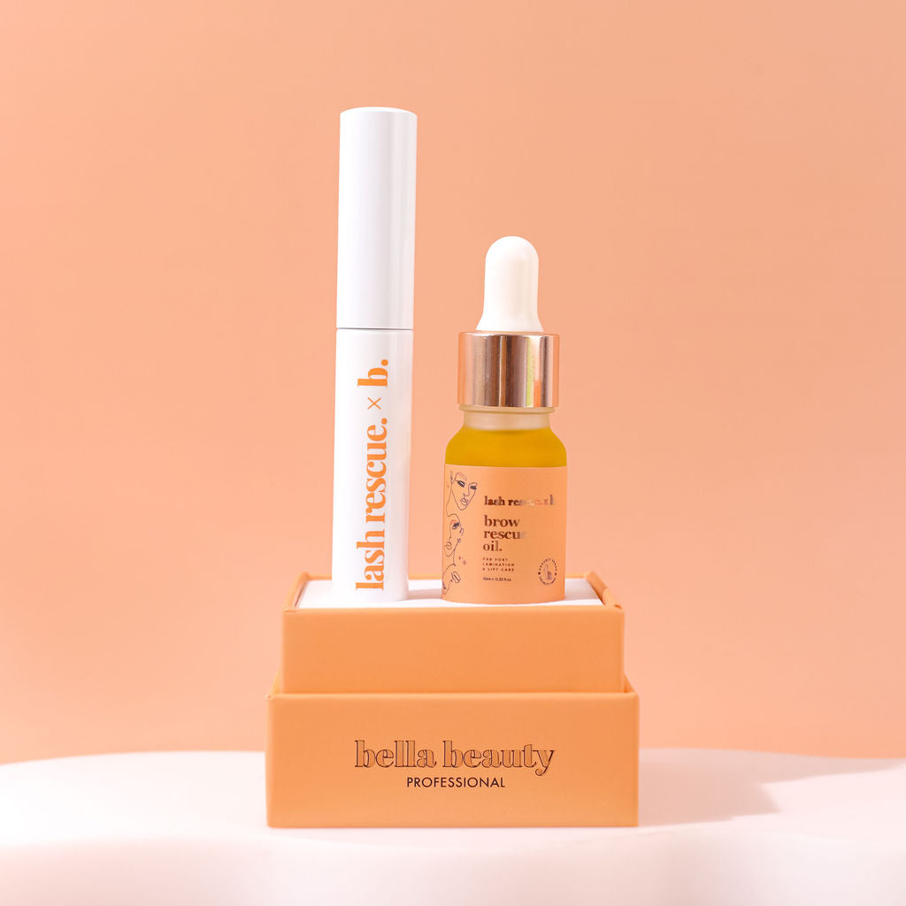 Bella x Lash Rescue - Ultimate Aftercare Duo (Lash Serum + Brow Rescue