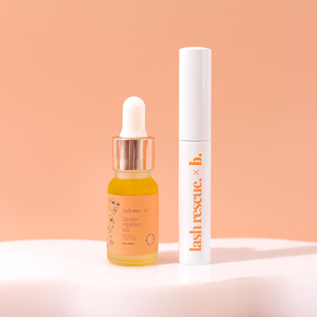 Bella x Lash Rescue - Ultimate Aftercare Duo (Lash Serum + Brow Rescue