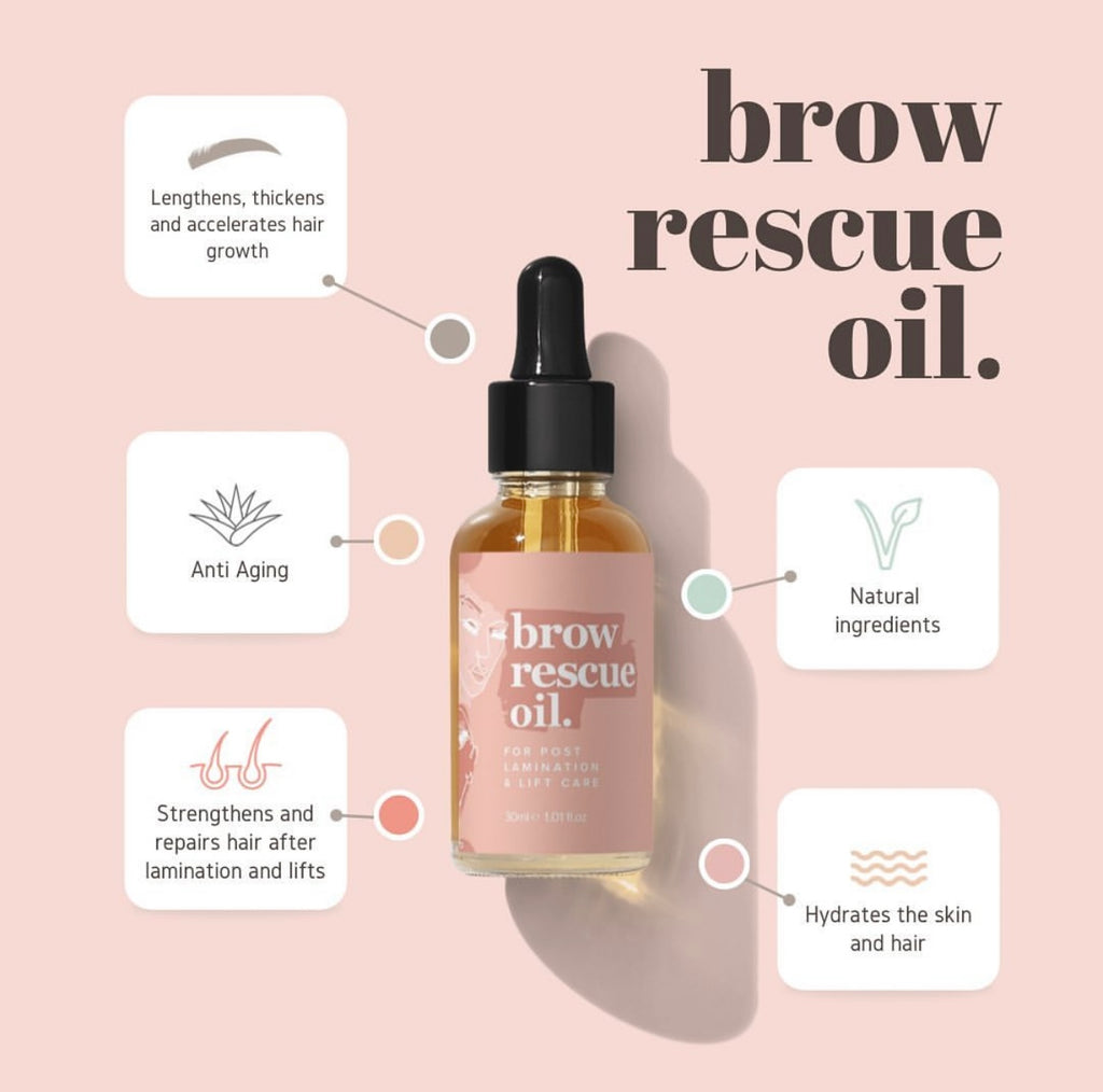 Lash Rescue - Brow Rescue Oil 30ml – Bella Beauty Professional