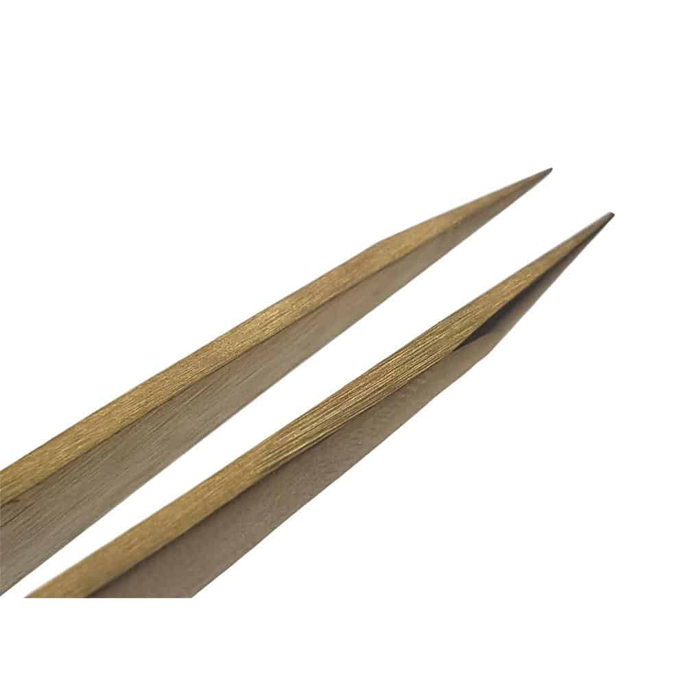 Brow Code - Pointed Precision Tweezers 100% Stainless Steel